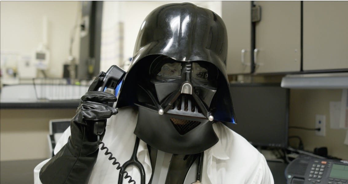 Doc Vader At The Nurses Station