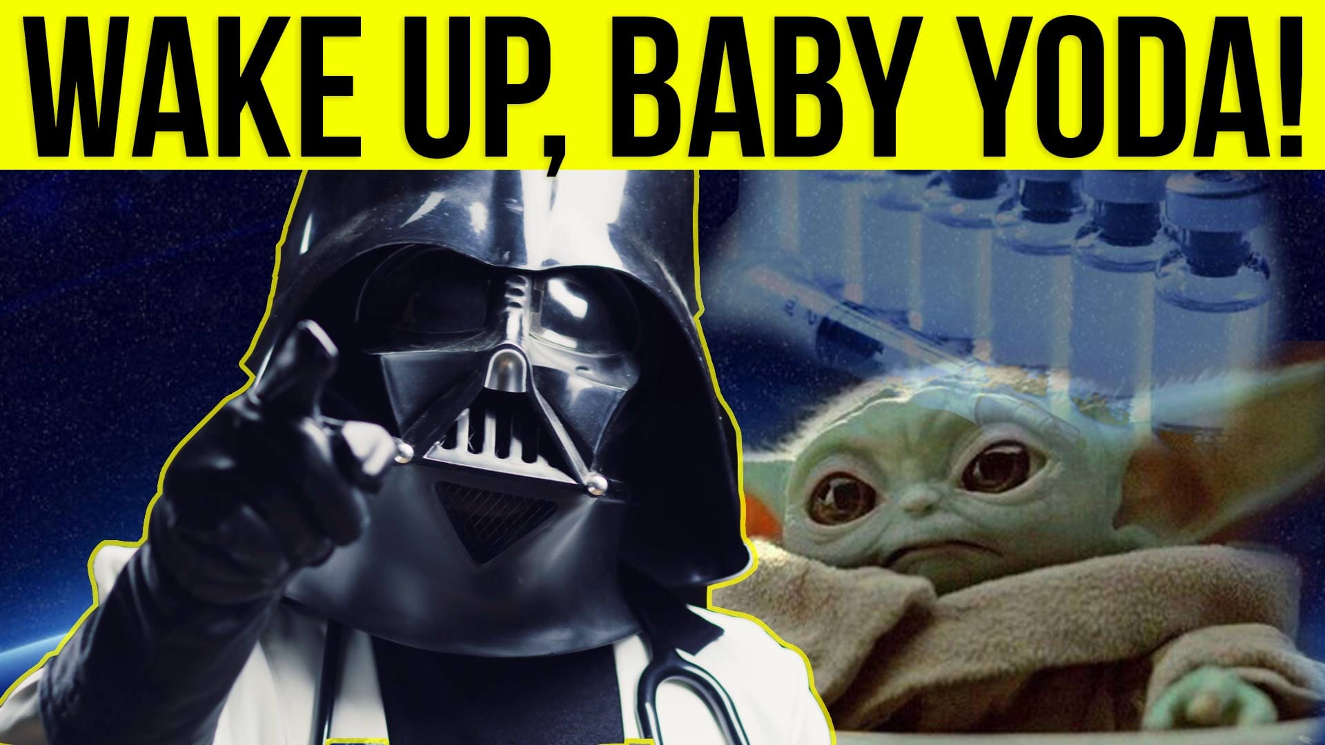 Doc Vader on Baby Yoda